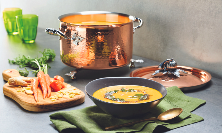 Between Italy and India: Carrot soup with coconut, ginger and curry le – Ruffoni US