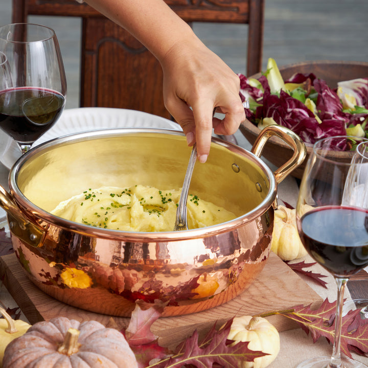 Ruffoni Braisers: Stainless Steel & Copper Rondeau Pans – Ruffoni US